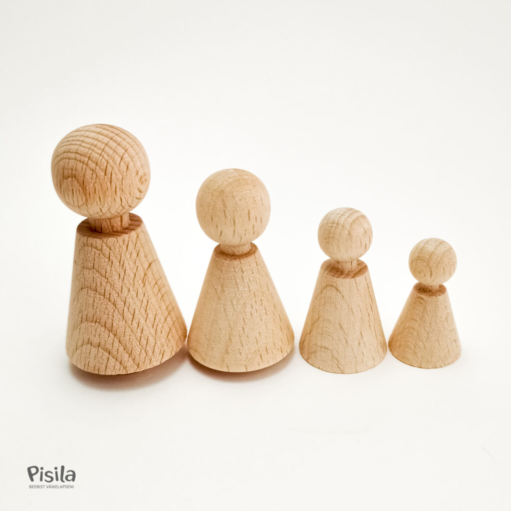 Puidust pallid / puidust kuulid - Pisila - Erinevad puidust pallid